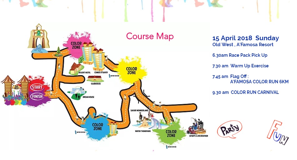 A’Famosa Color Run 2018 – Race CONNECTIONS